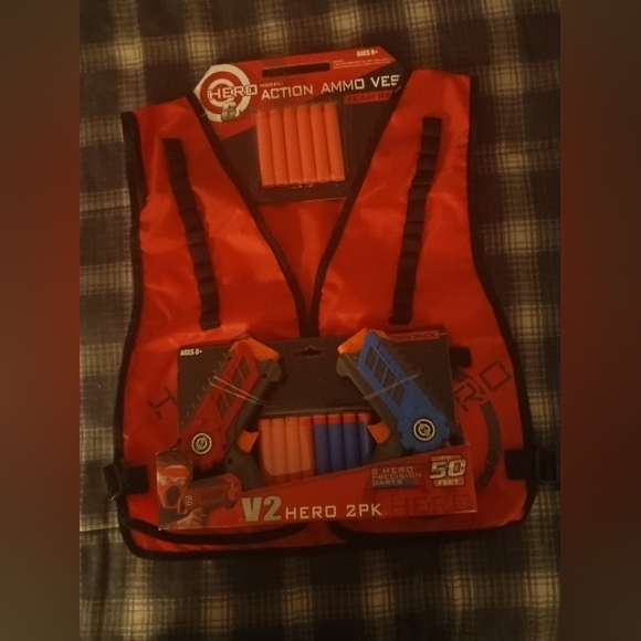 Nickelodeon | Toys | Paw Patrol And Dart Gun And Vest | Poshmark